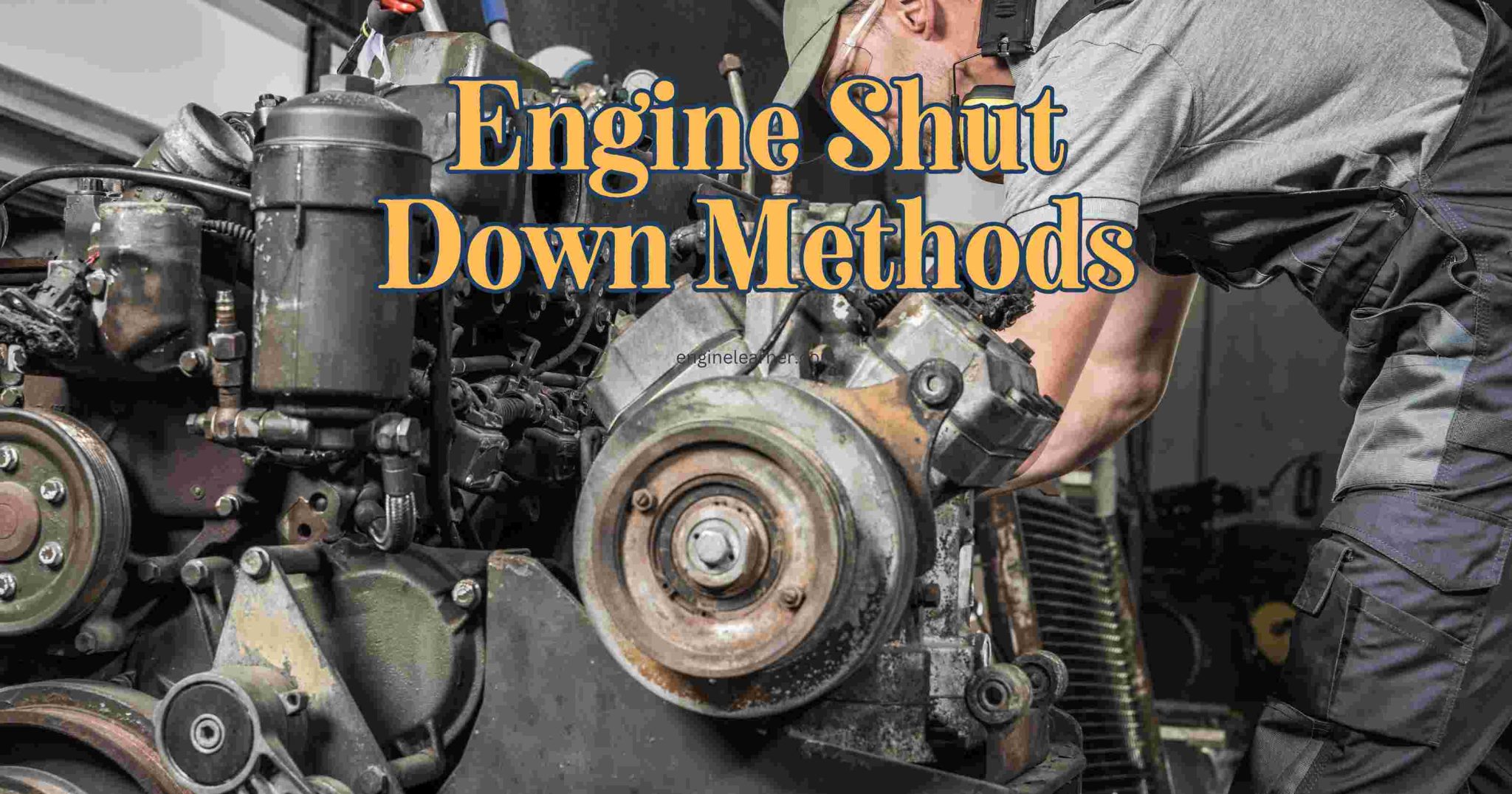 How to Stop Diesel Engine? Quick and Effective Methods - Engine Learner