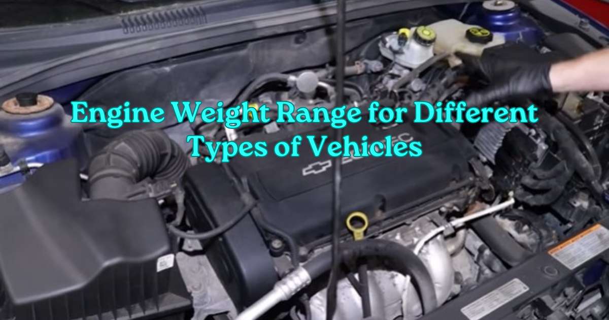 How Much Does a Car Engine Weigh? A Comprehensive Guide