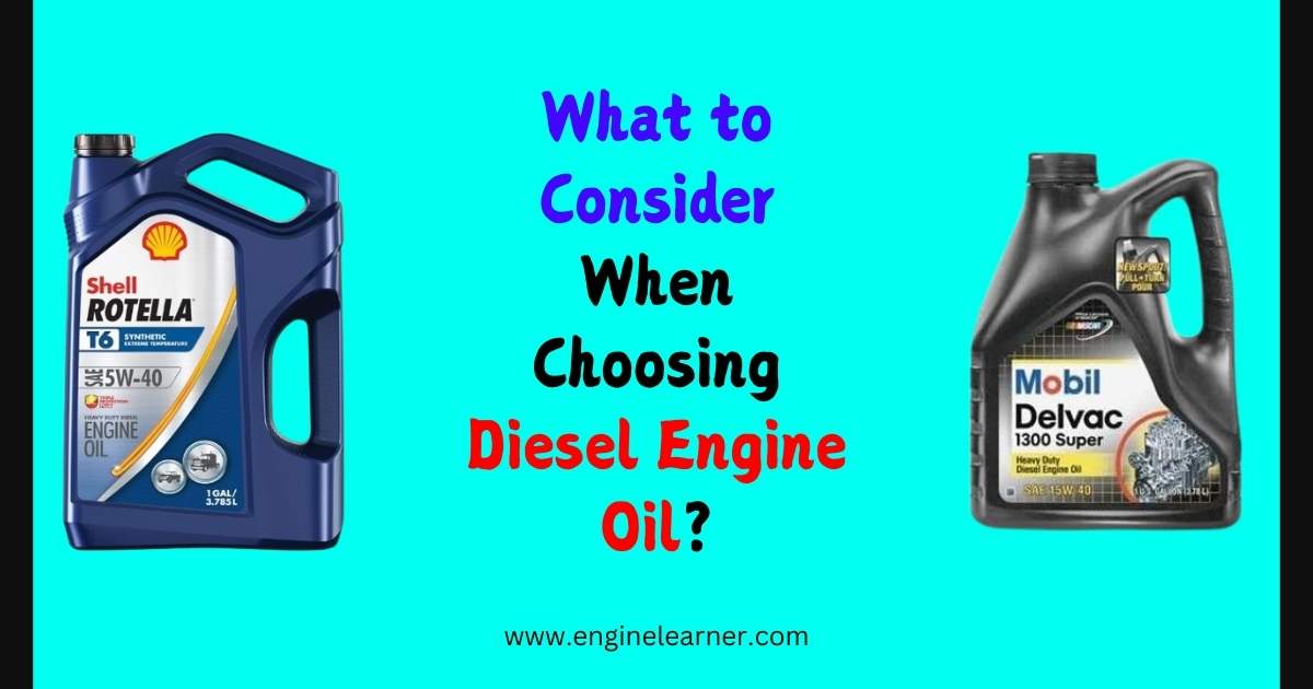 Top 5 Best Diesel Engine Oil Options for Better Performance - Engine ...