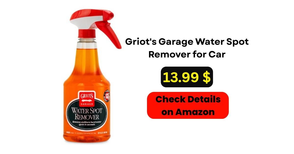 5 Best Water Spot Remover from Car Glass: Review and Buying Guide