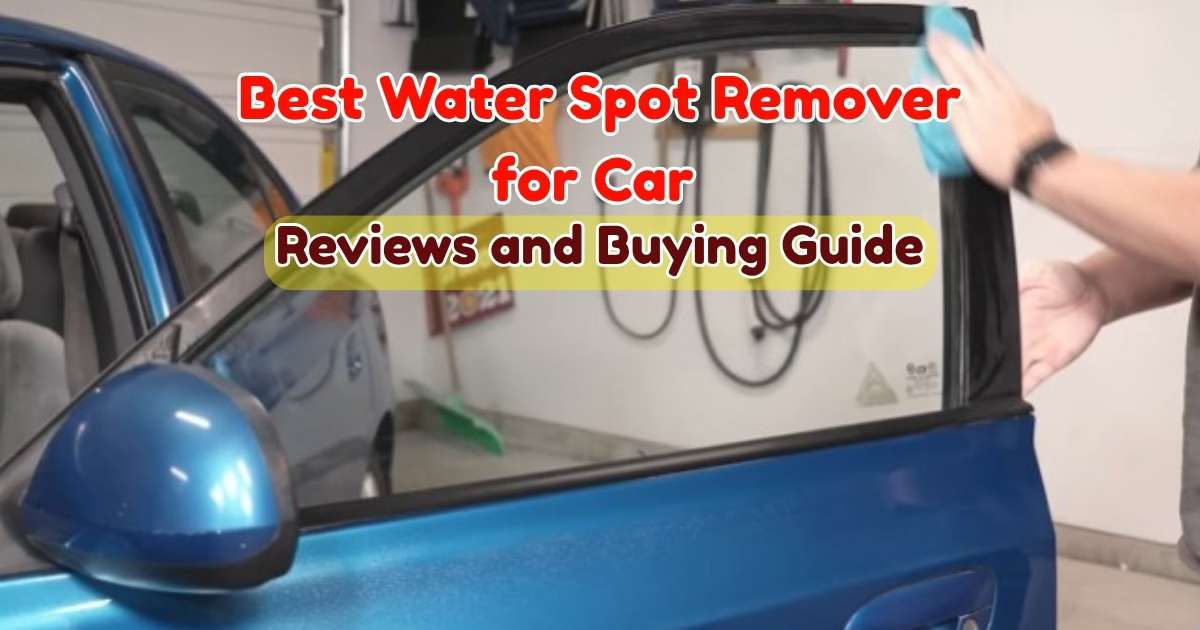 5 Best Water Spot Remover from Car Glass: Review and Buying Guide